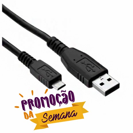 kit ATACADO 30 Cabos Micro Usb v8 , serve em vários aparelhos ...