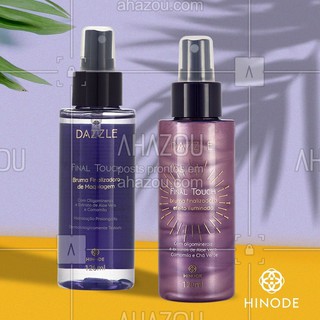 Spray Finalizador Efeito Iluminado Final Touch Dazzle Hinode 120ml ...