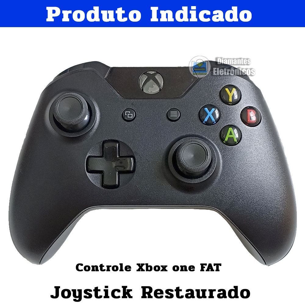 Controle Xbox One FAT Joystick Xbox Series Microsoft Original ...