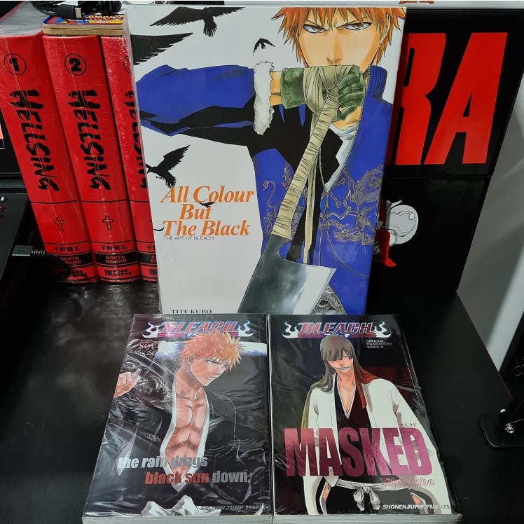 Bleach mangá - Coleção de Artbook e Databooks - Escorrega o Preço