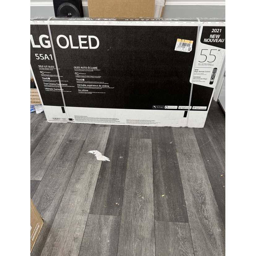 Smart TV LG 55 polegadas Série A1 4K HDR c/ Ai ThinQ 2021 + 2 anos ...