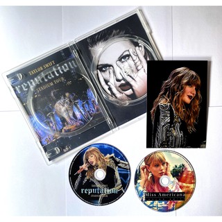 DVD Taylor Swift Reputation Tour e DVD Taylor Swift Miss Americana ...