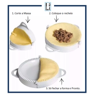 Forma Modelador Pastel, Risoles, Fogazza em 5 Tamanhos | Shopee Brasil