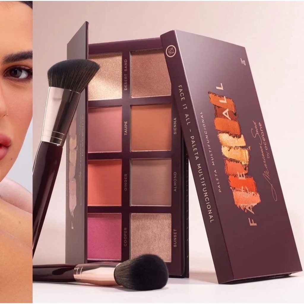 Paleta Multifuncional 3 em 1 - Mari Saad | Shopee Brasil