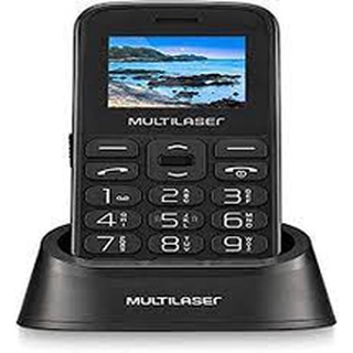 Celular Multilaser Vita Com Base Dual Chip Preto | Shopee Brasil