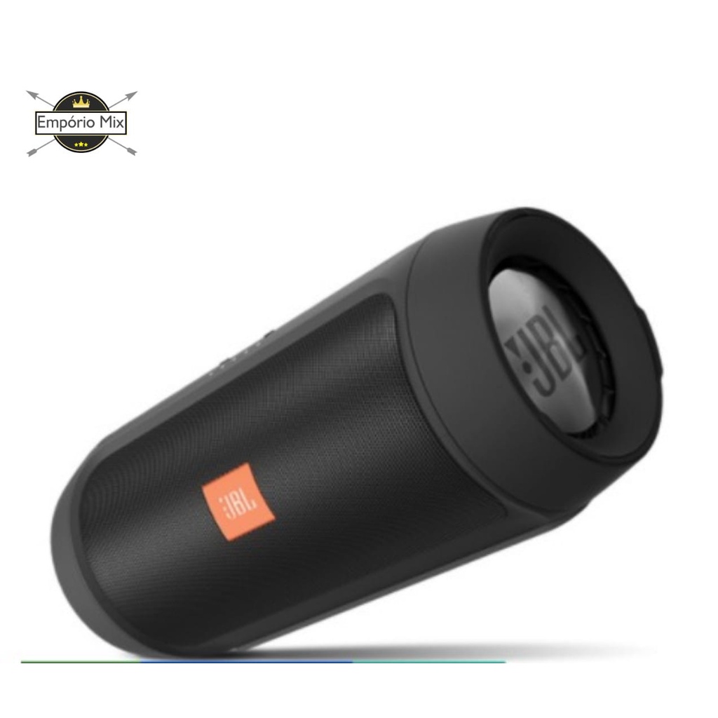 Caixa Caixinha de Som JBL Charge 2 + portátil Bluetooth Pen Drive USB SD | Shopee Brasil