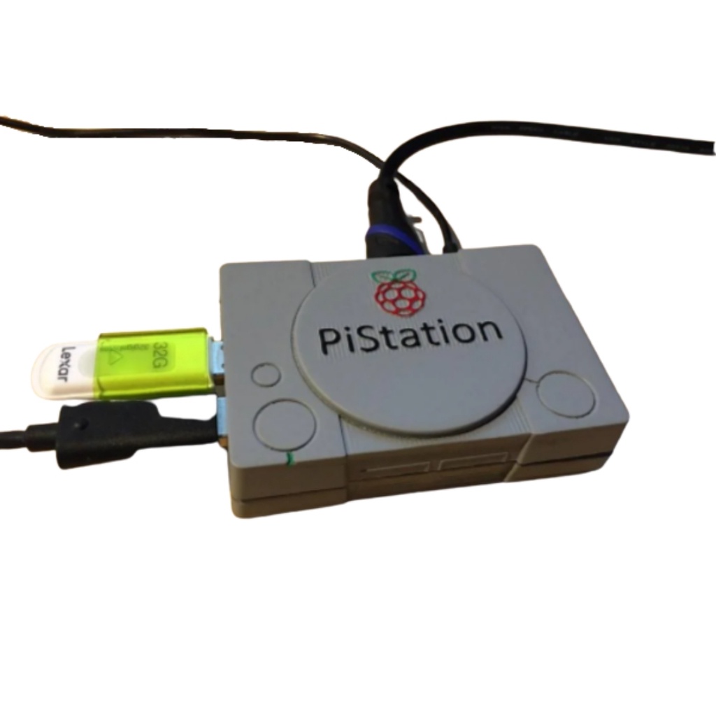 Case Raspberry Pi Playstation 1 Ps1 Pi 2 Pi 3 E B+ | Shopee Brasil