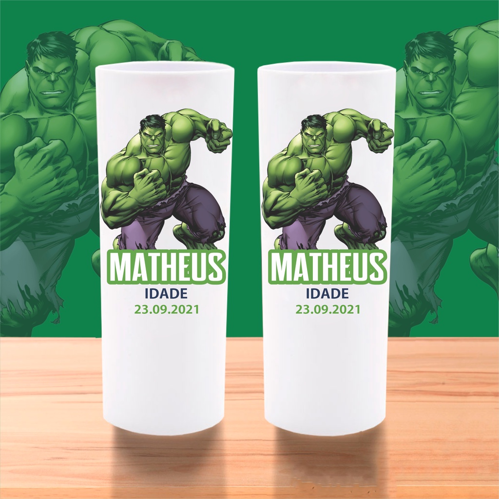 Kit 75 copos long drink com borda metalizada personalizados arte ...