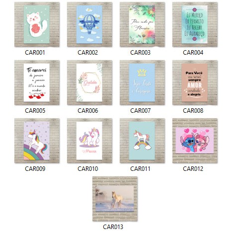 Placa Decorativa MDF CARINHO MENINA FRASES FOFO UNICORNIO CARINHOSA AMOR PLAQUINHA QUADRO ...