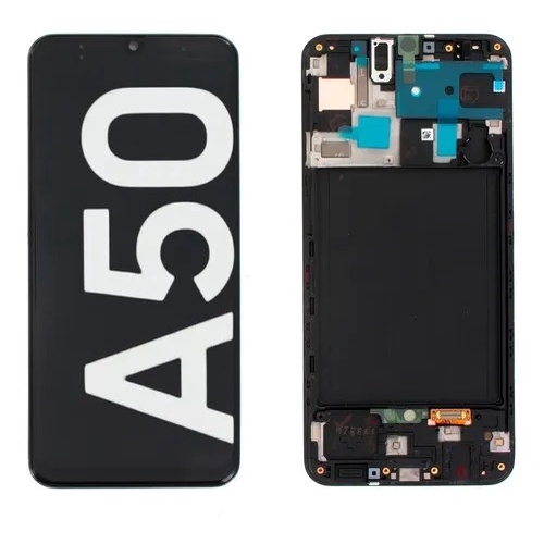 Tela Display Frontal Touch Original Galaxy A50 A505 Com Aro | Shopee Brasil