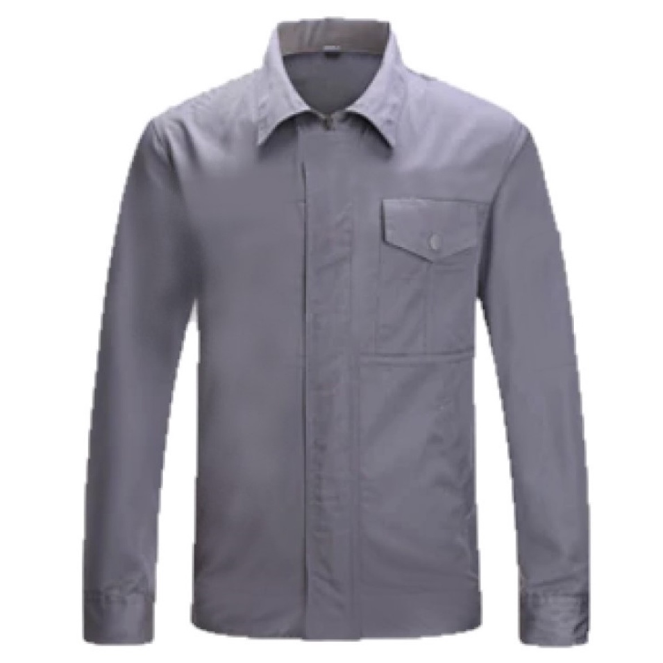 CAMISA BRIM 01 Bolso Fechamento ZIPER | Shopee Brasil