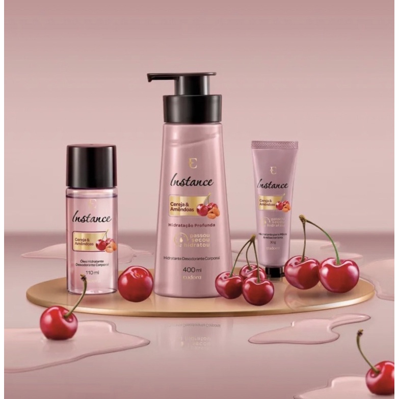 Eudora Instance Cereja e Amendoas | Shopee Brasil