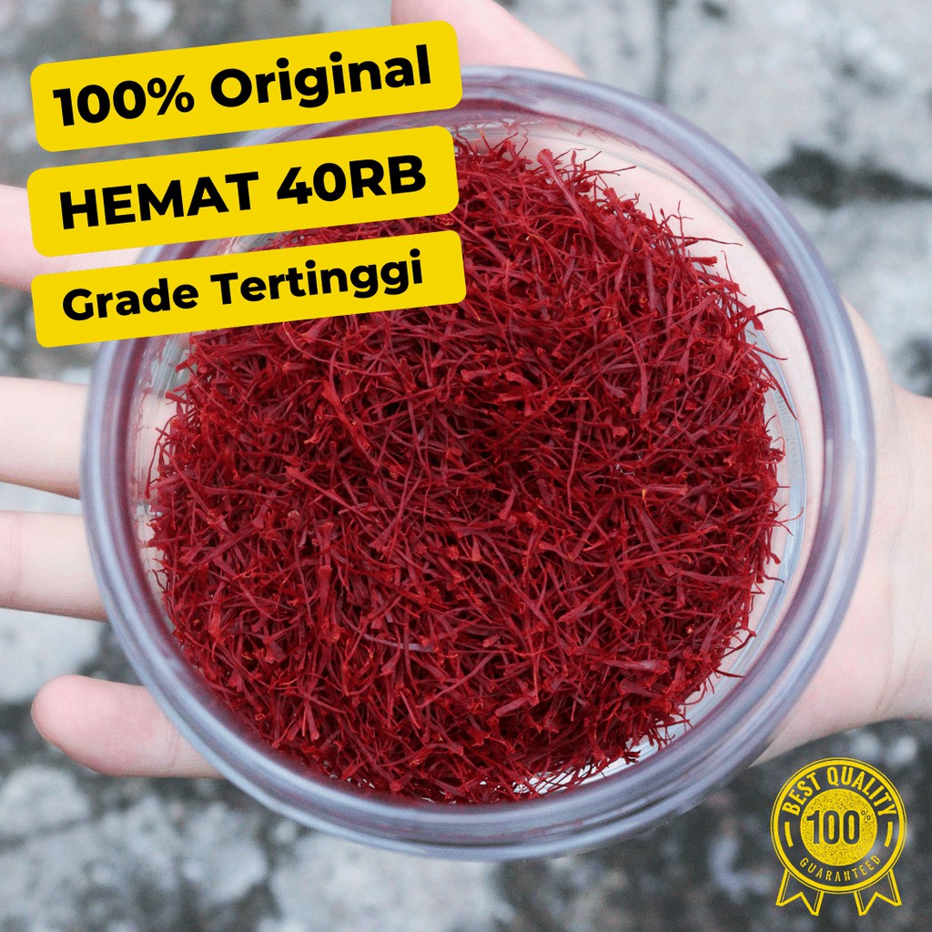 !! 1 gr Saffron Original De Alta Qualidade ISO / Safron / Facemista ...