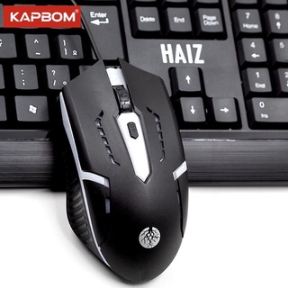 Mouse Gamer Usb Com Led RGB DPI Ajustável Com Fio KA-609 KAPBOM ORIGINAL | Shopee Brasil