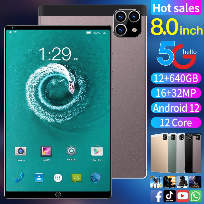 Tablet M12 7 polegadas com Reconhecimento Facial 4GB ram e 64GB rom ...