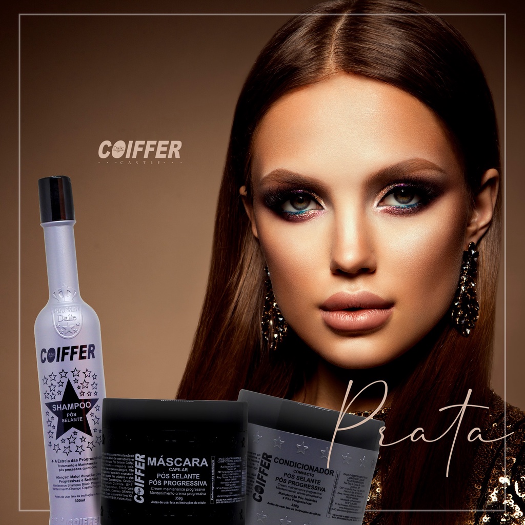 Kit Cliente Prata Coiffer (3 Unidades) | Shopee Brasil