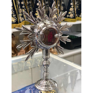 Relicário Estanho Artesanal 20cm Porta Relíquias Sacras | Shopee Brasil