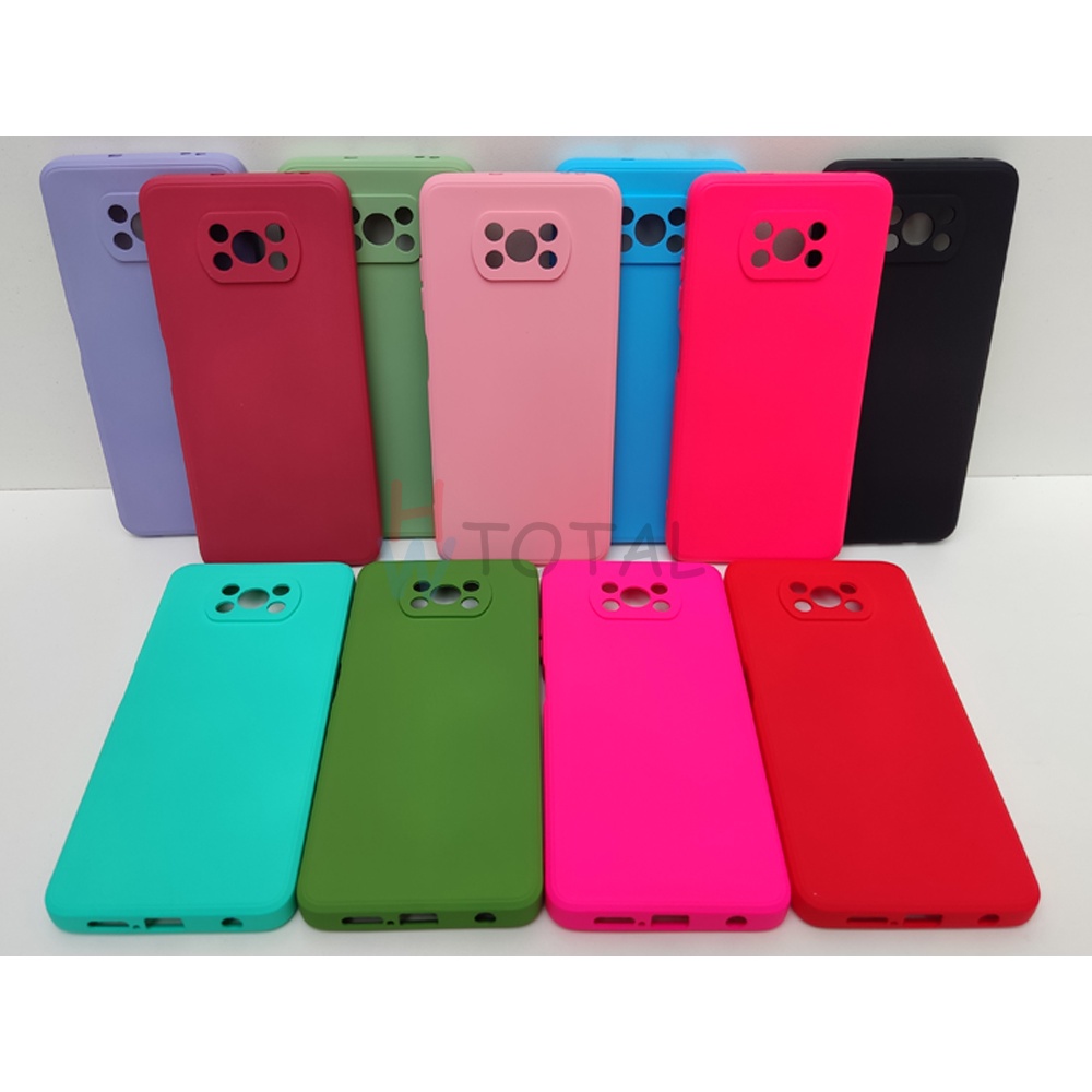 Capa Case Capinha Xiaomi Poco X3 NFC / X3 Pro Silicone Aveludada Anti Impacto | Shopee Brasil