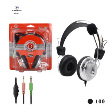 Fone De Ouvido Gamer Headset Bass Microfone Pc Jogos Xbox One Aluminio Notbook Wl 301 | Shopee ...