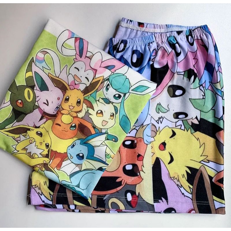 Pijama Eevee Evolution | Shopee Brasil