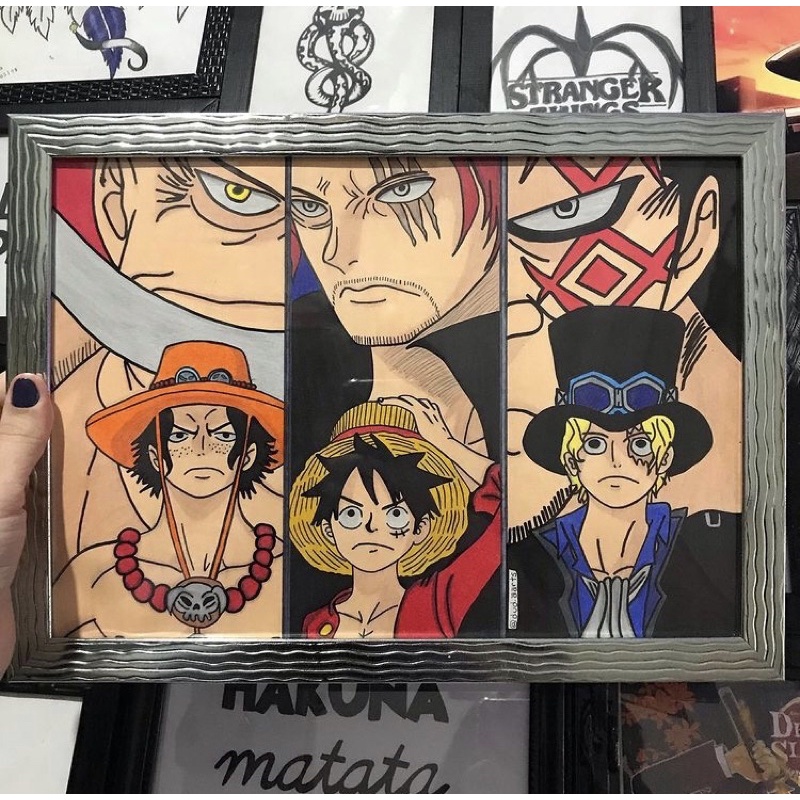 Quadro One Piece | Shopee Brasil