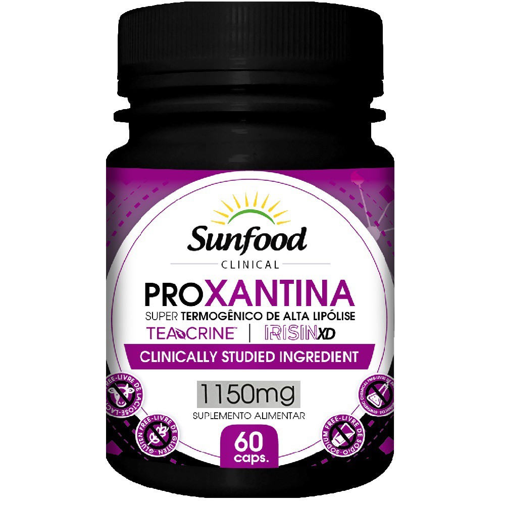 Pro Xantina 60 Cáps Sunfood | Shopee Brasil