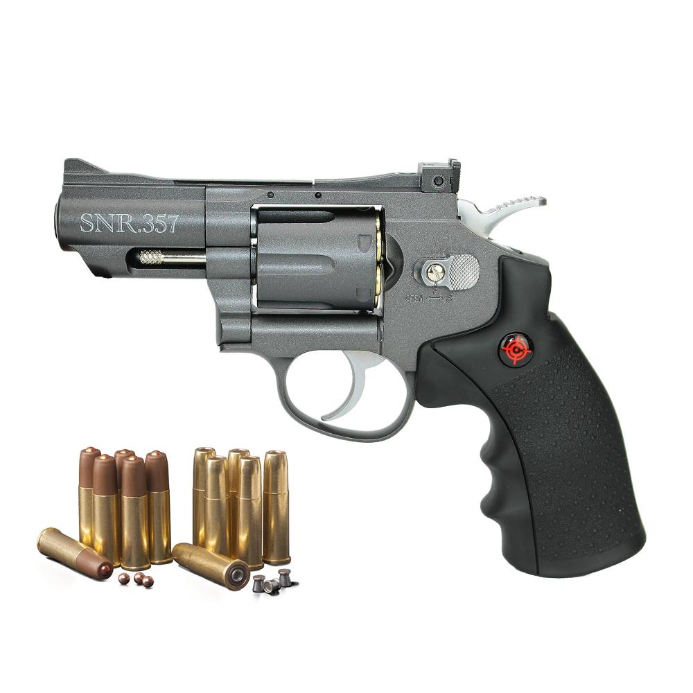 Revolver Co2 Full Metal 2" Cano Snr357 Cal 4,5mm Crosman - Corre Que Ta ...