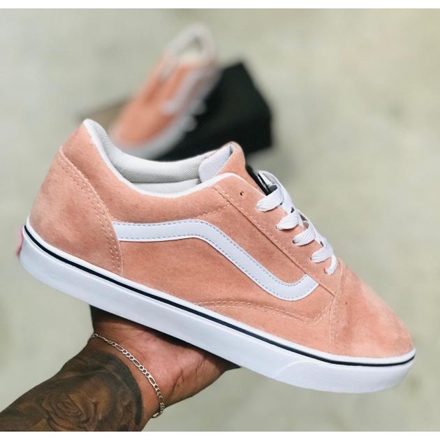 Tenis Vans Old Skool ROSA Feminino Masculino Promoção | Shopee Brasil