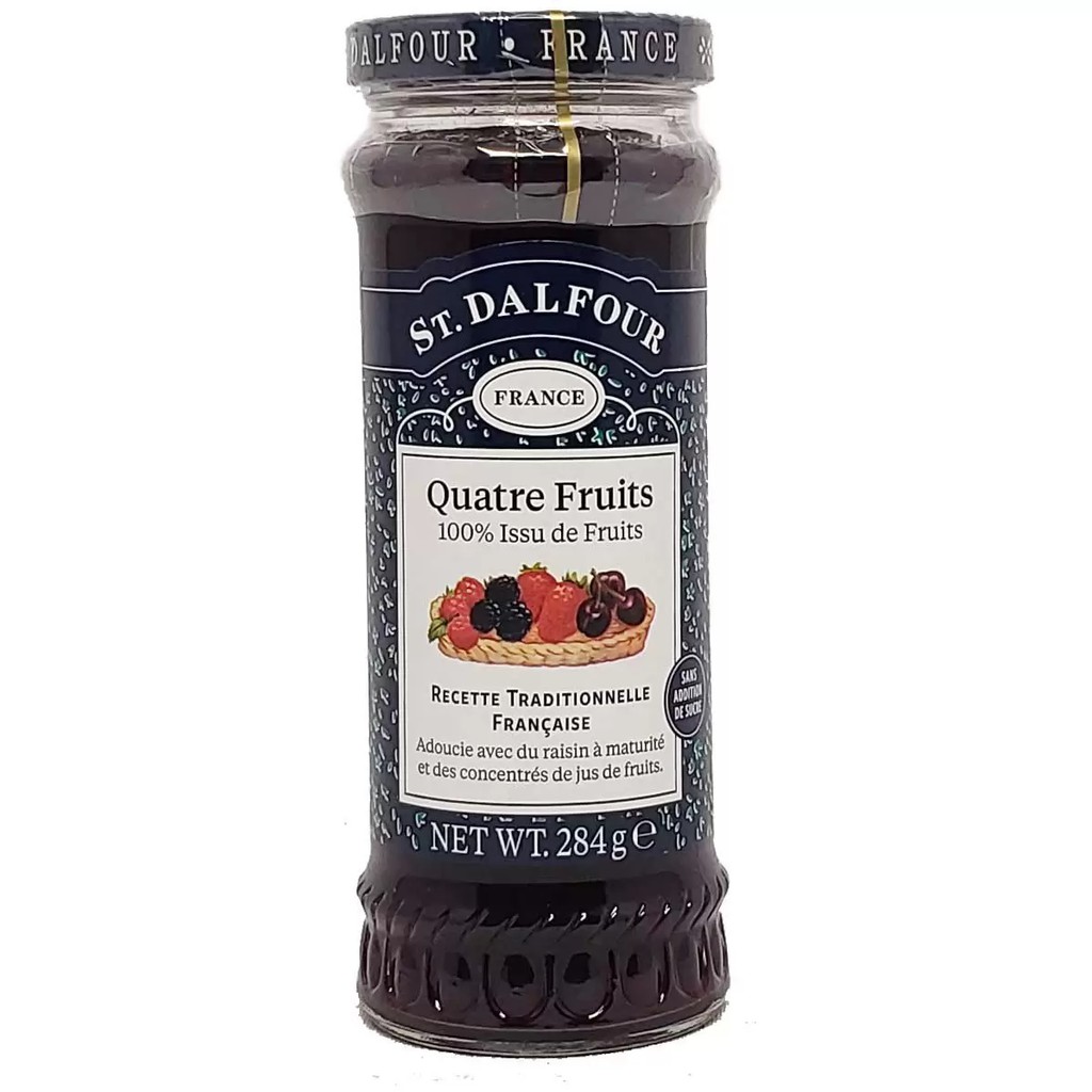 Geleia Francesa 100% Fruta Quatro Frutas Quatre Fruits - St. Dalfour ...