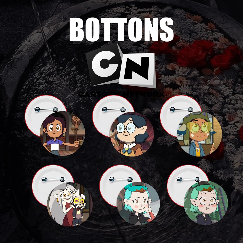 Bottons/Broche personalizados Cartoon Network - The Owl House / Gravity ...