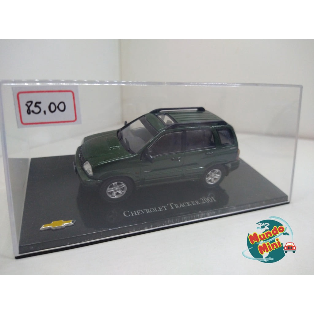 Miniatura Chevrolet Tracker 2001 escala 1:43 | Shopee Brasil