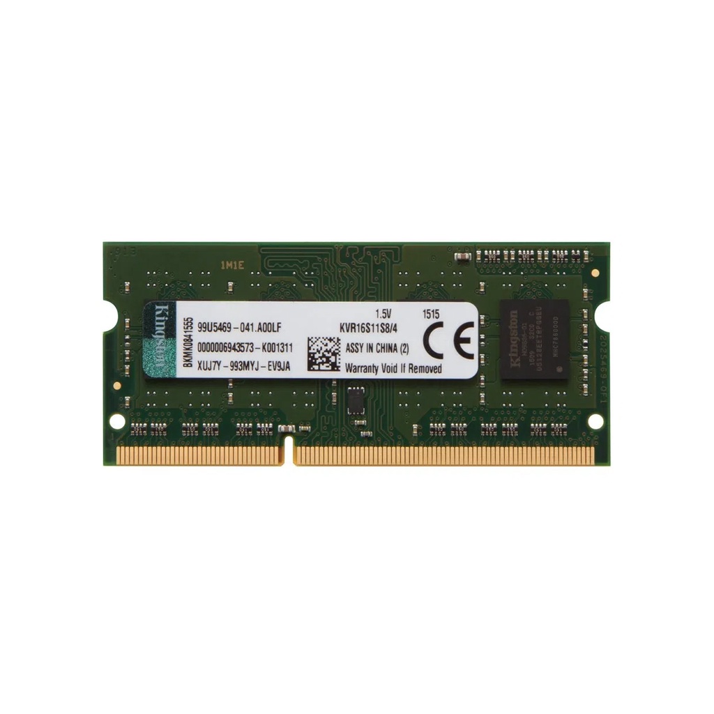 Memória RAM Notebook DDR3 4GB 1333Mhz KINGSTON KVR1333D3S9/4G | Shopee ...