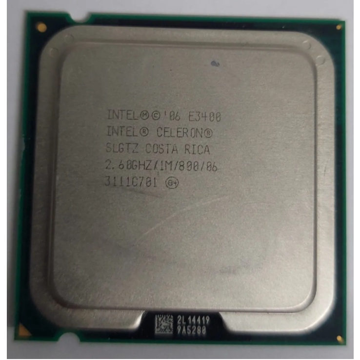 Processador Intel Celeron Dual-core E3400 2.6ghz Socket 775 | Shopee Brasil