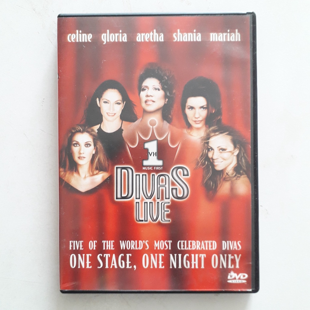 3 DVDs VH1 Divas Live + Las Vegas - Celine - Gloria - Aretha - Shania - Mariah - Tina Turner ...