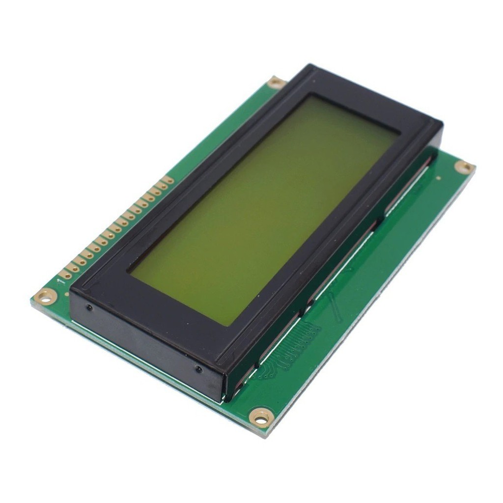 Display Lcd 20x4 Backlight Verde E Escrita Preta Arduino | Shopee Brasil