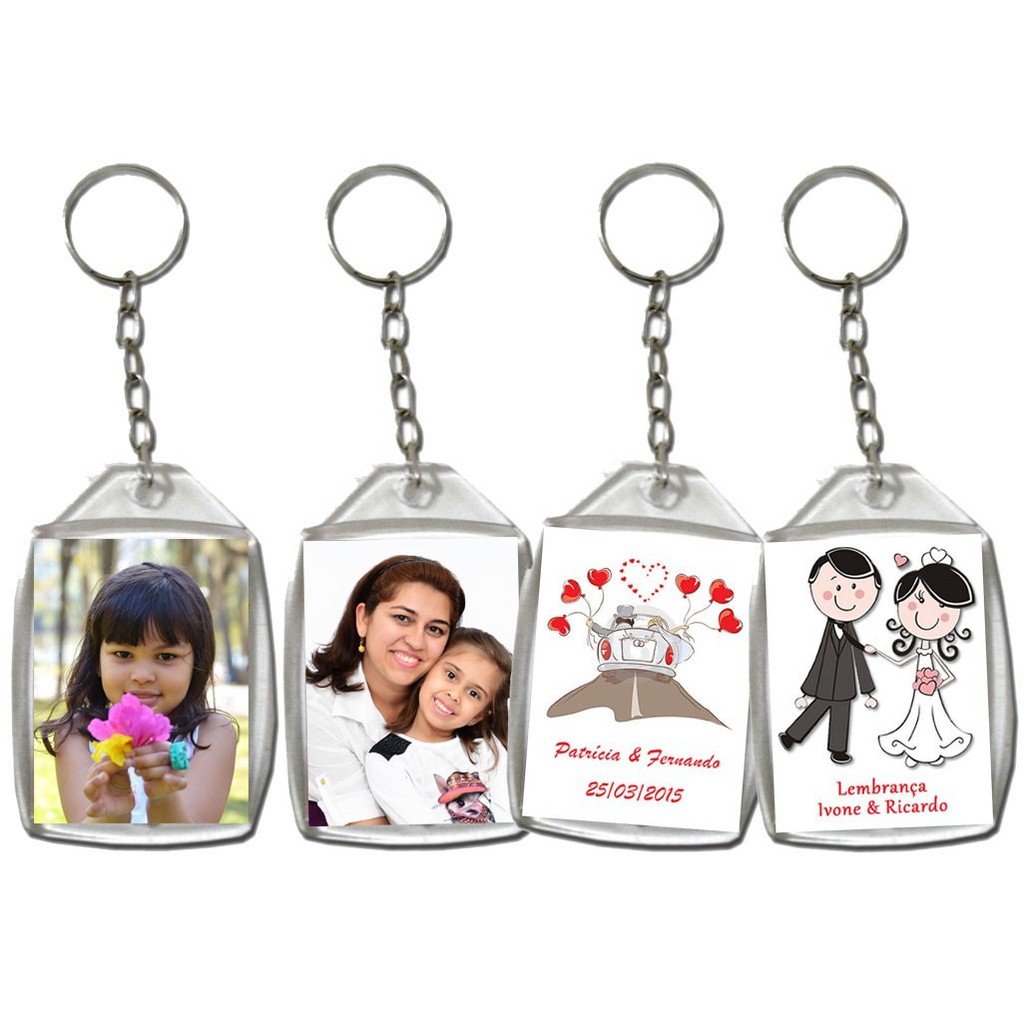 Chaveiro de Acrílico Personalizado Frente e Verso Foto Arte Frase ... Chaveiro de Acrílico Personalizado Frente e Verso Foto Arte Frase ...