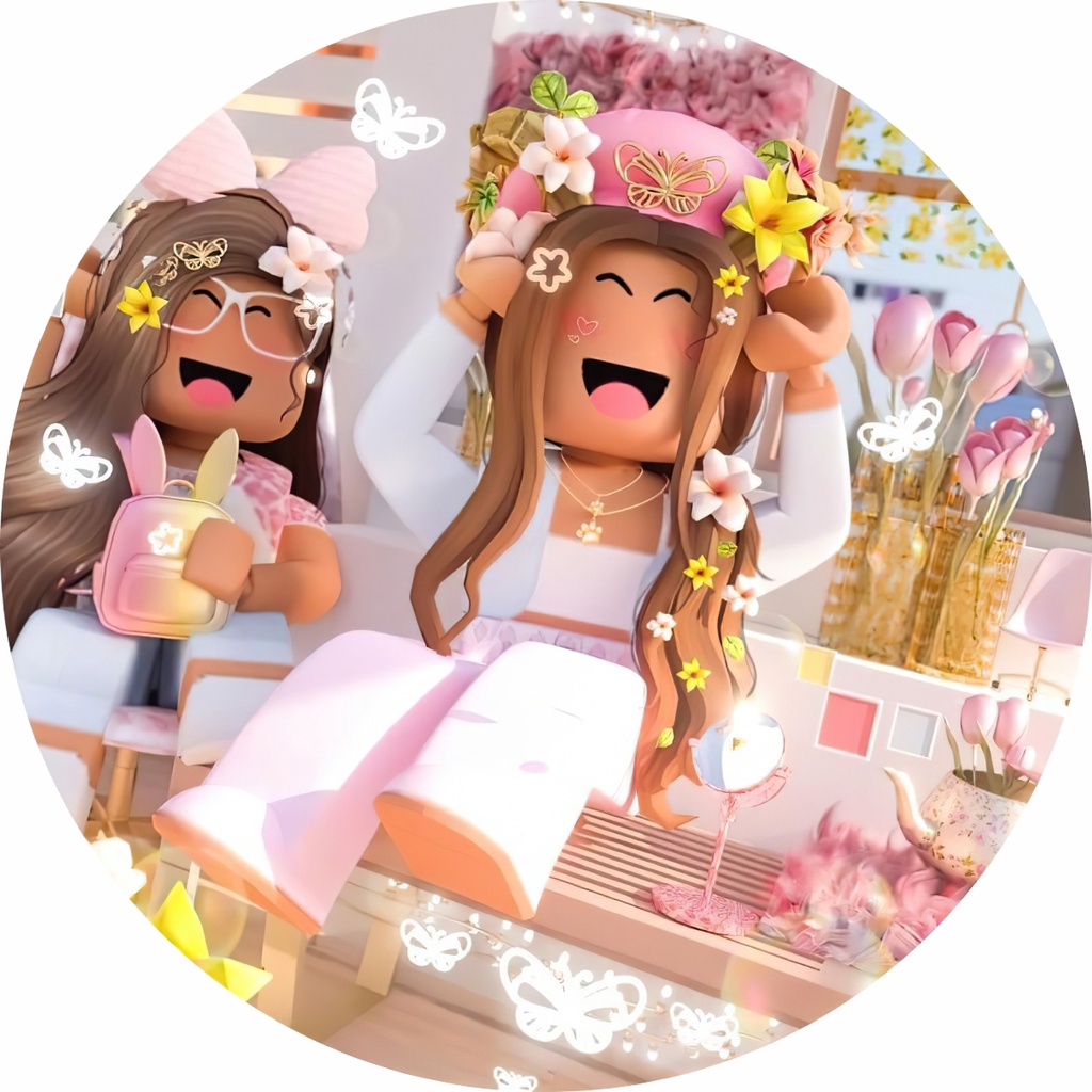 Painel Redondo Festa Roblox Menina | Shopee Brasil