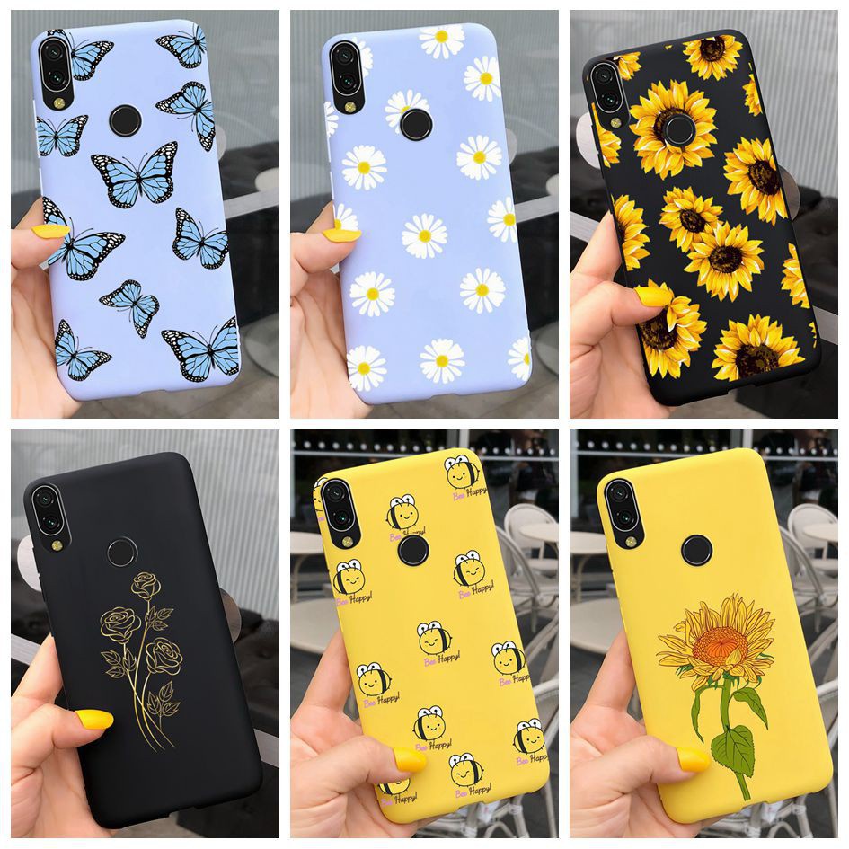 Xiaomi Redmi Note 7 Pro Redmi7 7A Phone Case Colorful Sunflower Daisy ...