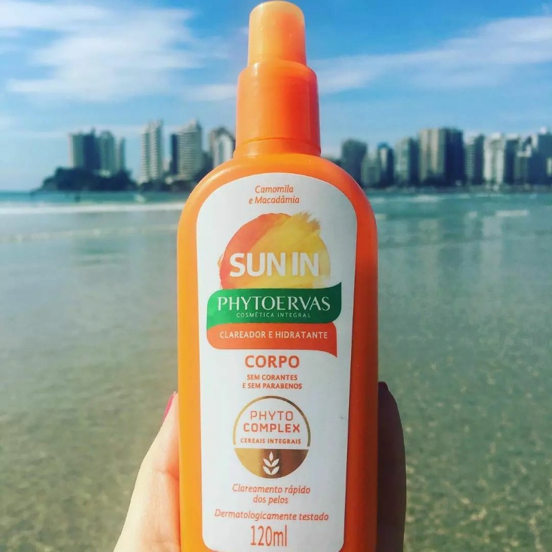 Sun In Clareador Corporal 120ml | Shopee Brasil