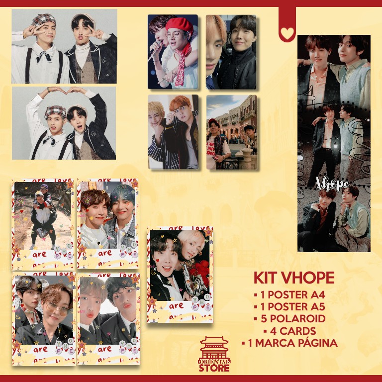 kit vhope - bts kpop | Shopee Brasil