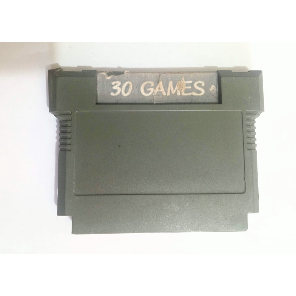 Jogo 30 Games Nintendinho Nes 60 pinos 8 bits | Shopee Brasil
