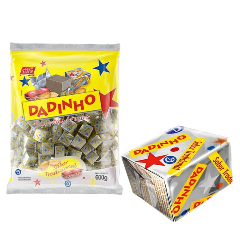 Dadinho 600g pacote com 100 unidades. | Shopee Brasil
