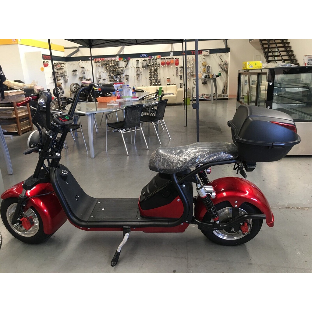 Brand New Red Electric Scooter Fat Tire City Electric Bike Fat Tire ...