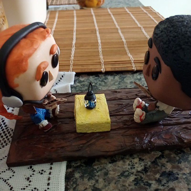 Funkos em biscuit Max e Lucas Stranger things temporada 4 (movie friday ...