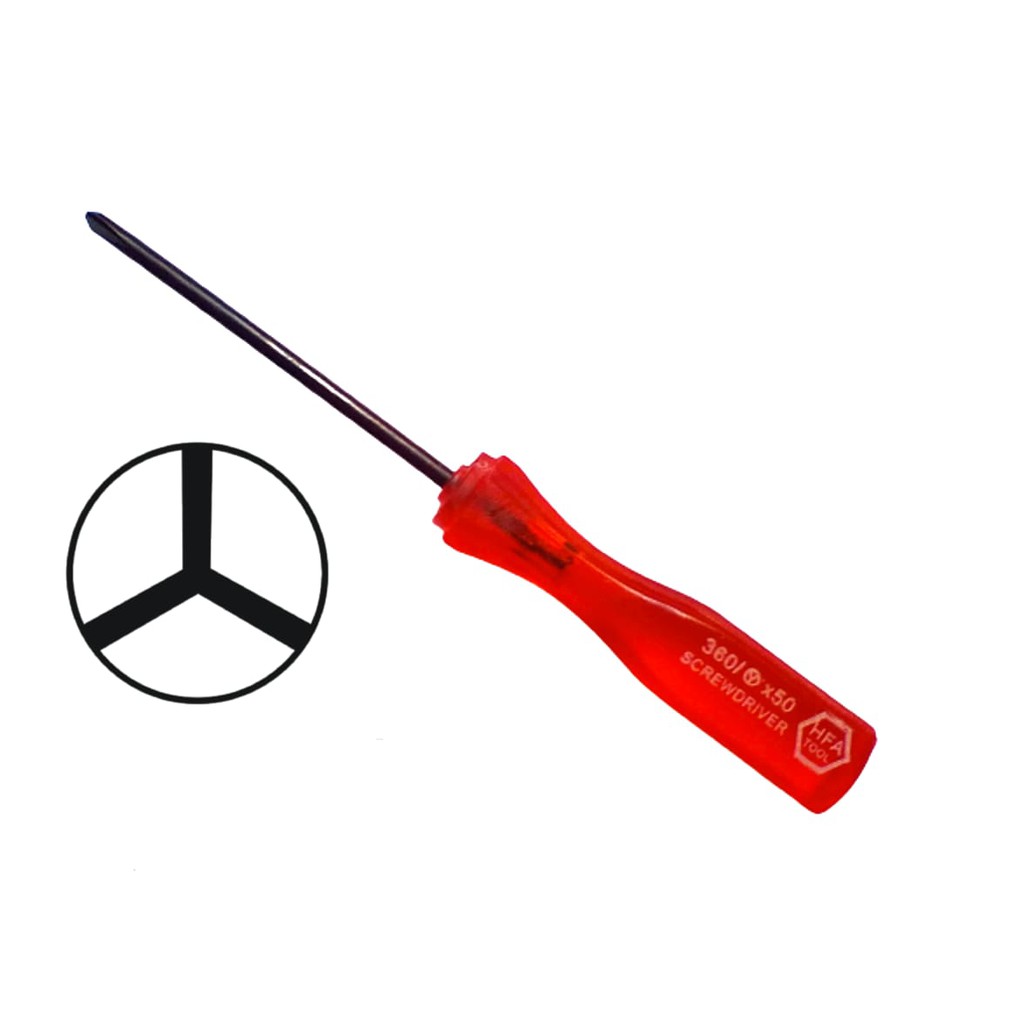 Chave Y Tri-Wing 2.5mm Controle GC | Shopee Brasil