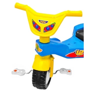 Velocipede Infantil Triciclo Velotrol Stilo Azul Ate 6 Anos | Shopee Brasil