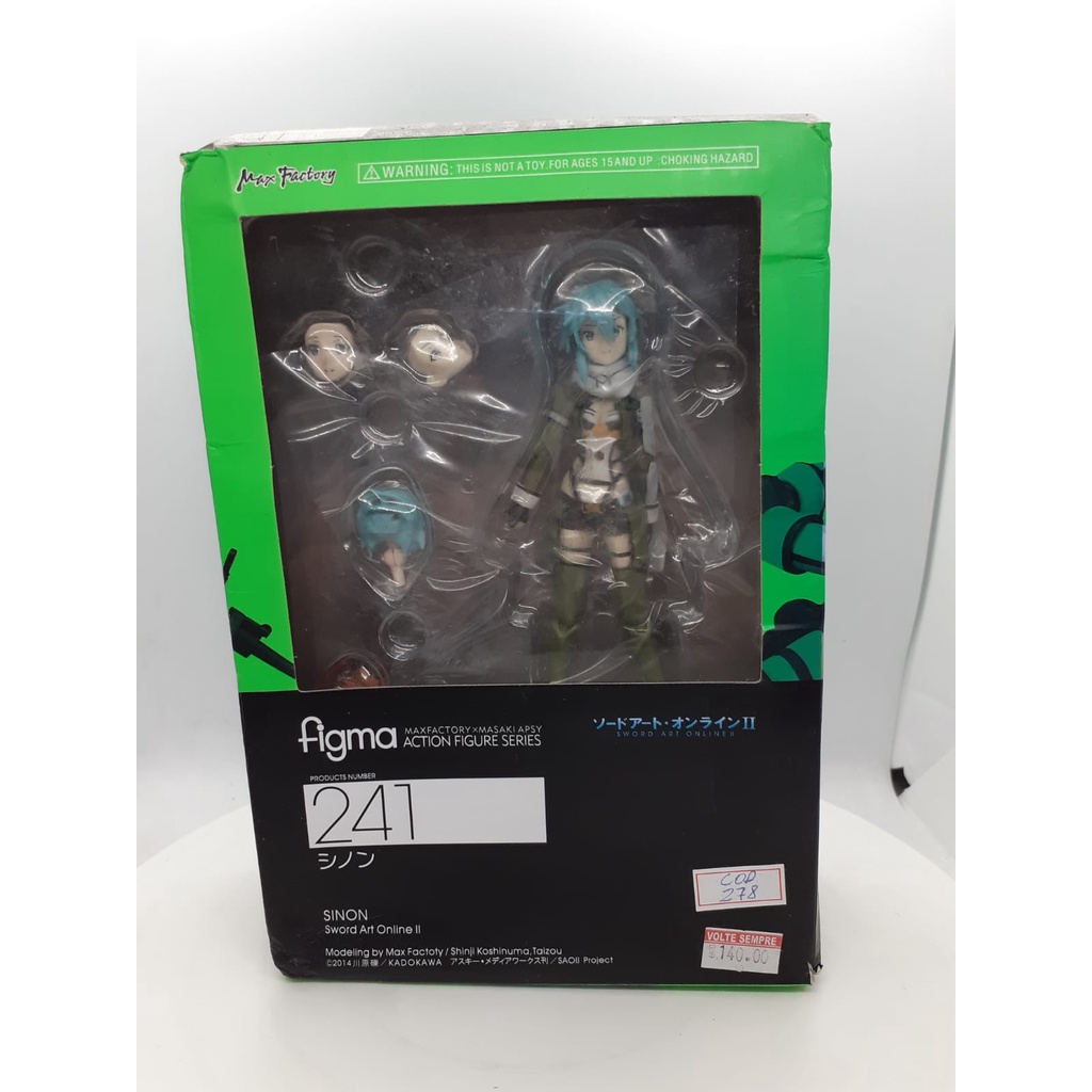 Sinon - Sword Art Online (Figma) | Shopee Brasil