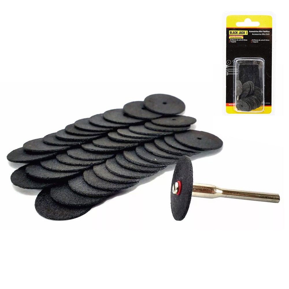 Kit 72 Discos Corte Para Micro Retifica Com Haste - Escorrega o Preço