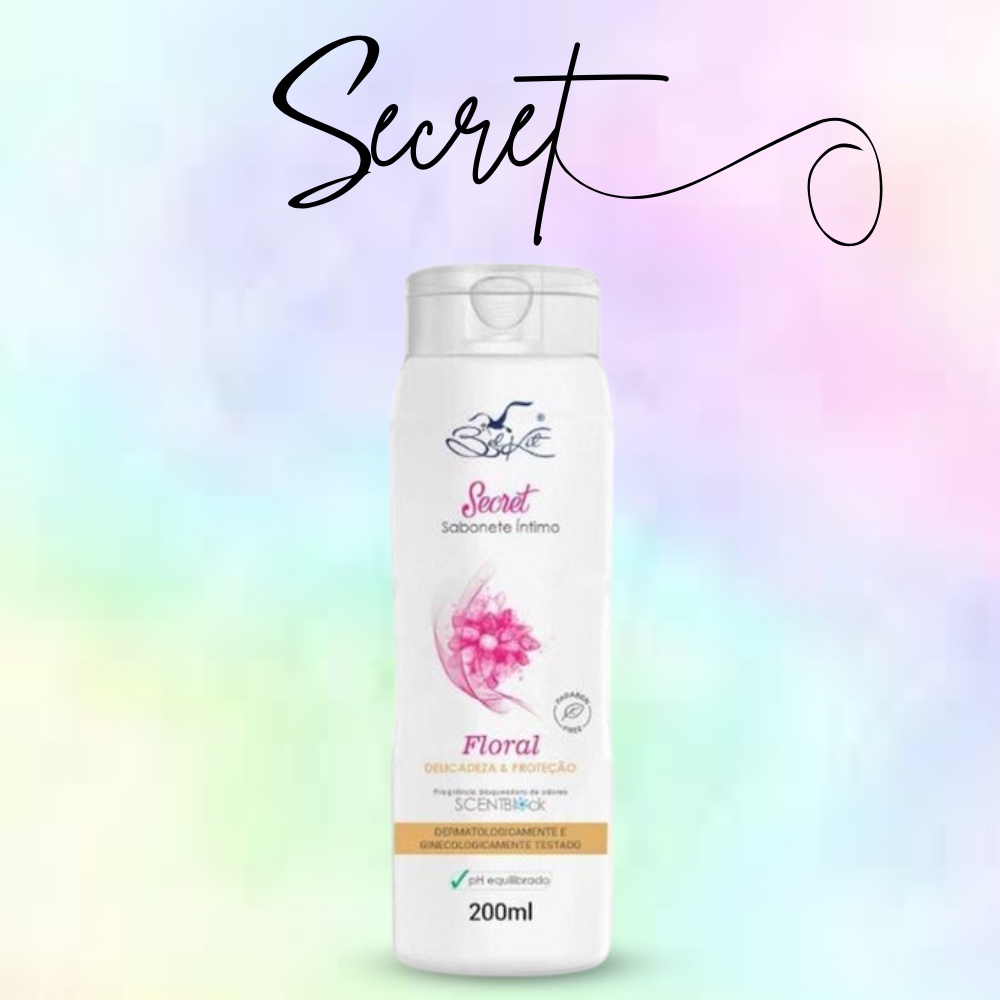 Sabonete Intimo Secret BRK 200ml | Floral | Shopee Brasil