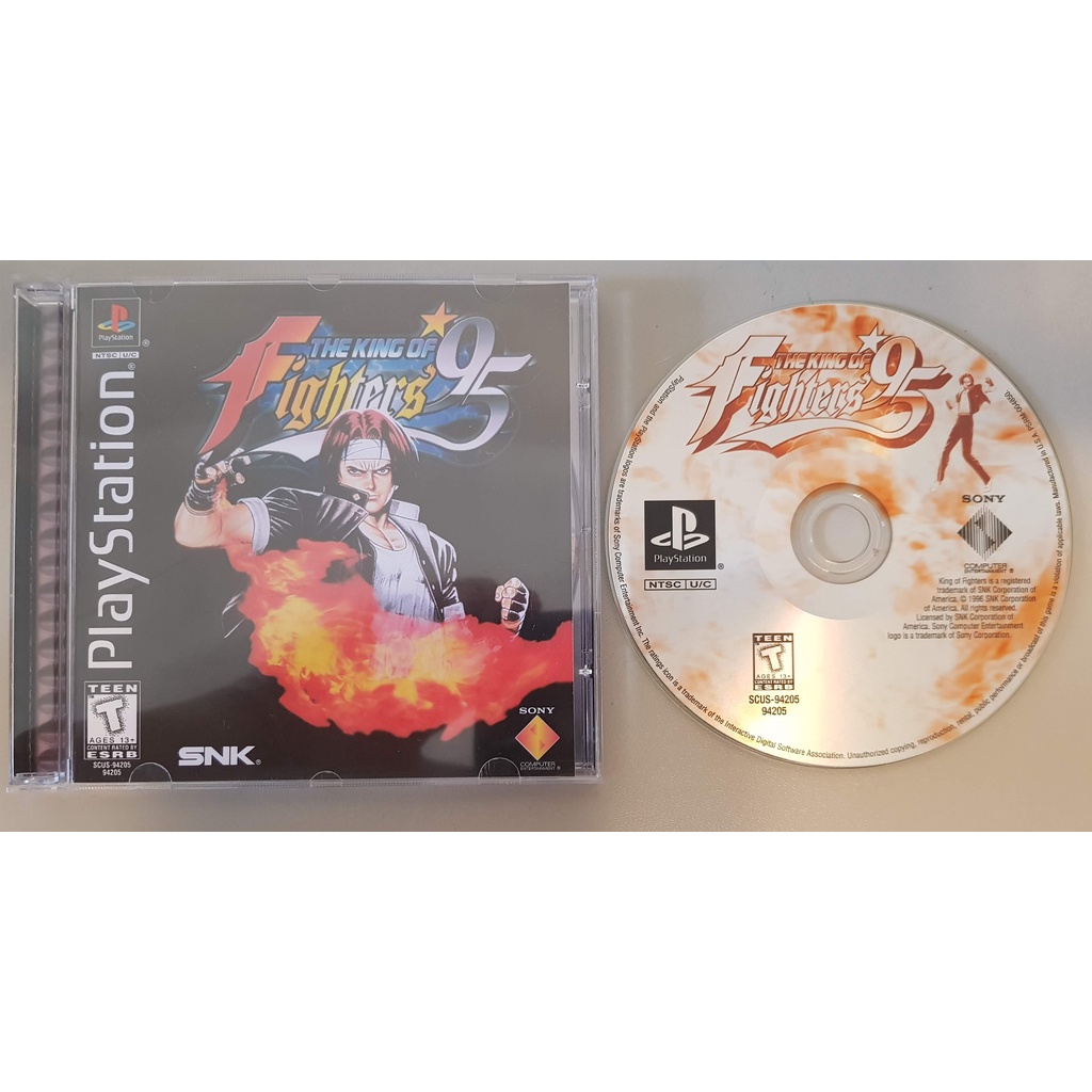 PS1 - King of Fighters 95 KOF - Leia a descrição | Shopee Brasil
